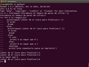 Python 3.5.2 tutorial – KS7000+WP