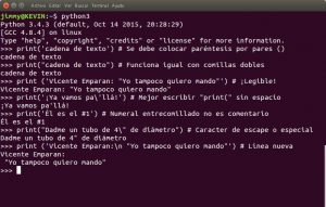 Python 3.5.2 tutorial – KS7000+WP