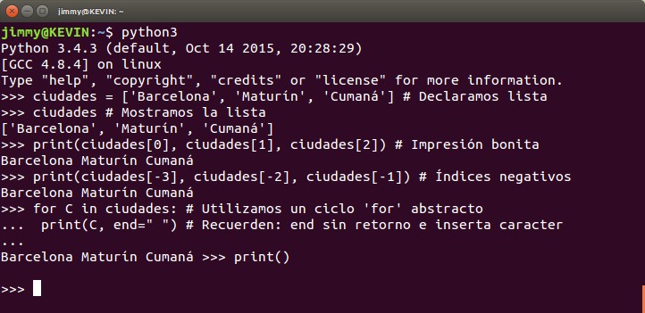 Python 3.5.2 tutorial – KS7000+WP