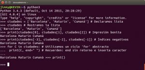 Python 3.5.2 tutorial – KS7000+WP