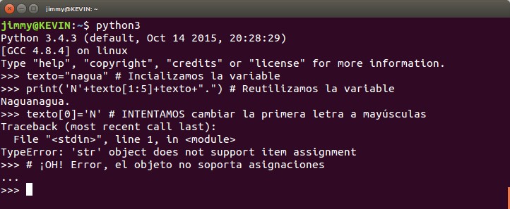 Python 3.5.2 tutorial – KS7000+WP