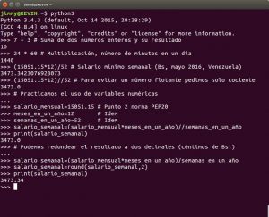 Python 3.5.2 tutorial – KS7000+WP