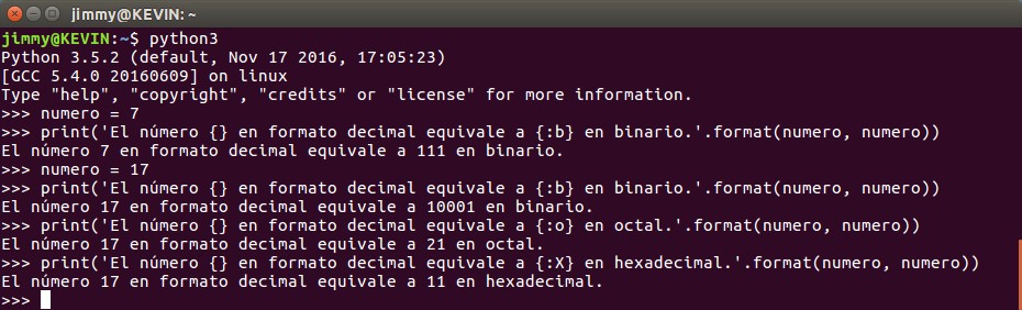 Como trabajar con formatos de cadenas de texto en Python 3 – KS7000+WP