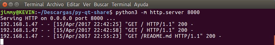 Python http.server – KS7000+WP