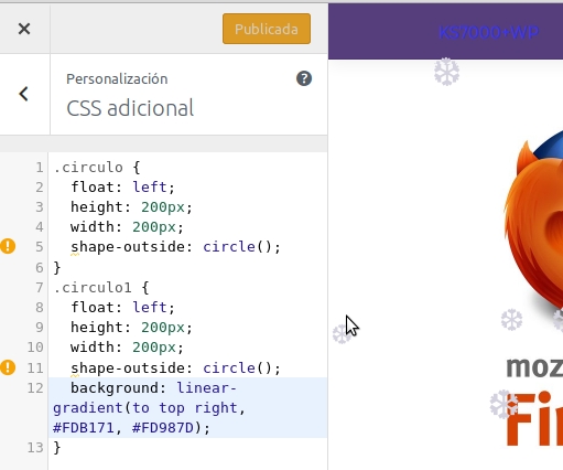 Formas y figuras con las Hojas de Estilo en Cascada (CSS) en WordPress ...