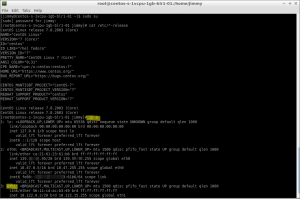 Centos 7: cambiando valores básicos de red – KS7000+WP