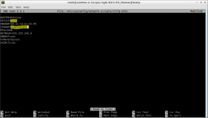 Centos 7: cambiando valores básicos de red – KS7000+WP