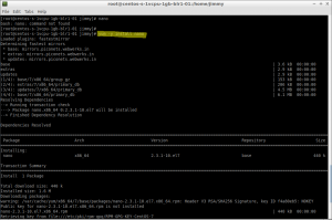 Centos 7: cambiando valores básicos de red – KS7000+WP